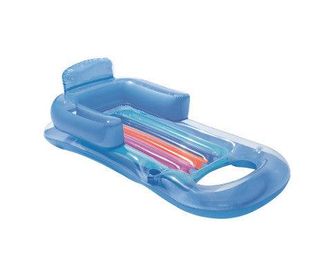 Sturdy Sky Blue Inflatable Pool Air Bed – Siesta Hammocks