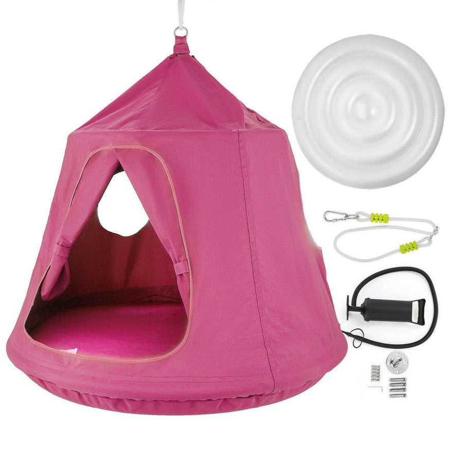 Sensory Swing Pink Hangout Hanging Tent Set - Siesta Hammocks